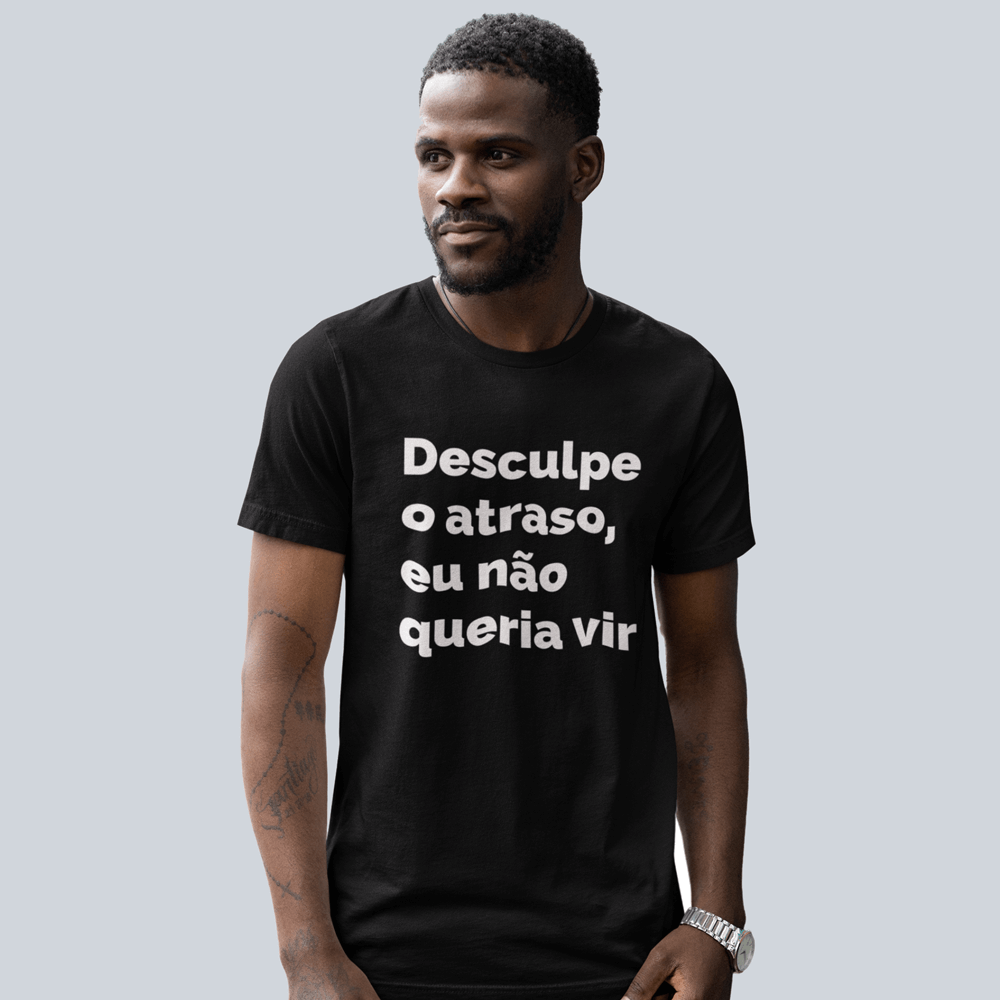 Desculpe o atraso, eu não queria vir – Estilo de TI Desculpe o atraso, eu não queria vir – Estilo de TI